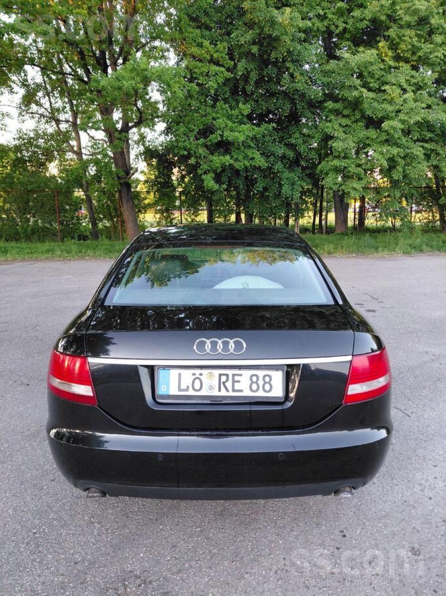 Melns Audi A6 2005 Rīga, ar dzinēja tilpumu 2.70 L un nobraukumu 248 tūkst. km par 3390 €, foto 10 vietnē AUTOMOTO.COM.LV