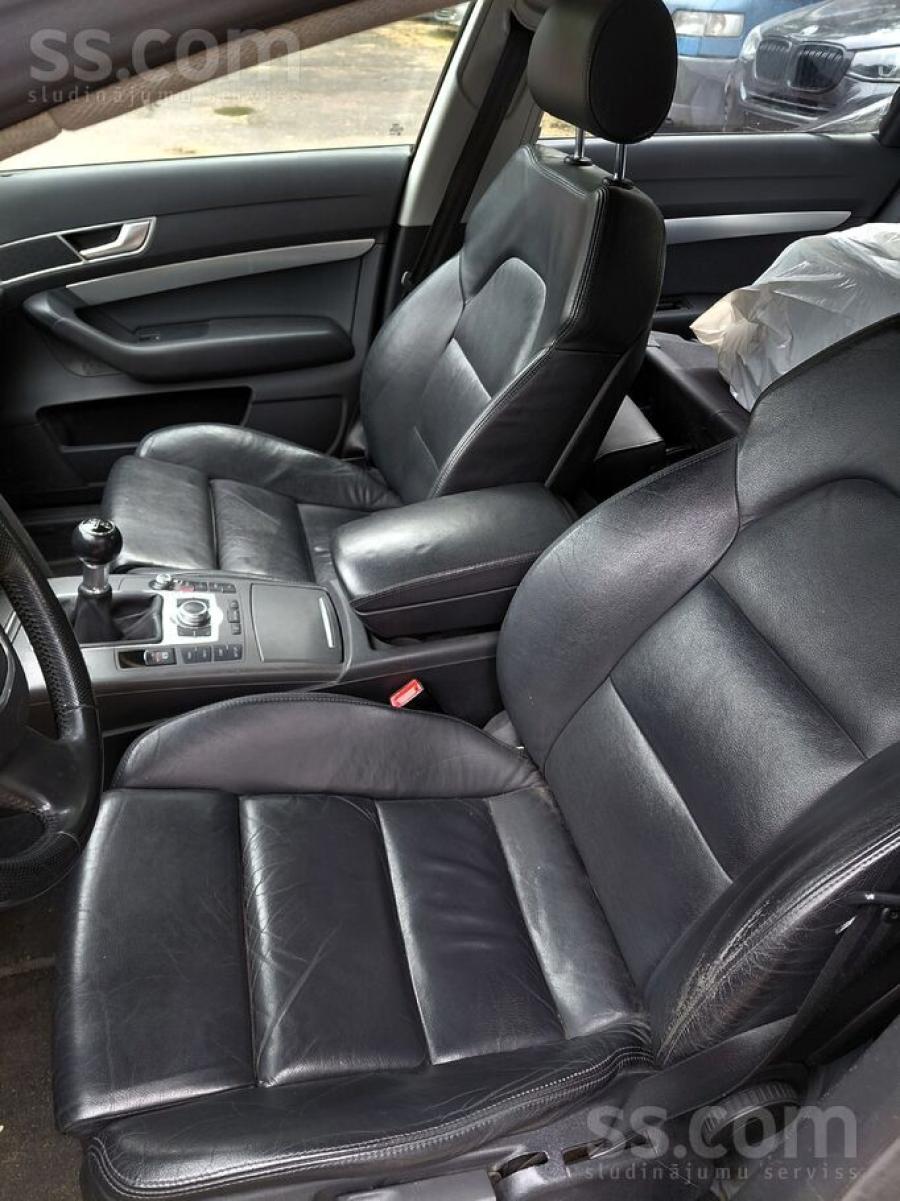 Melns Audi A6 2005 Rīga, ar dzinēja tilpumu 2.70 L un nobraukumu 248 tūkst. km par 3390 €, foto 12 vietnē AUTOMOTO.COM.LV