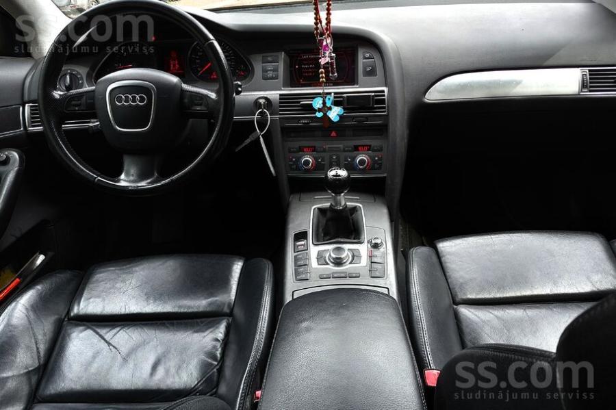 Melns Audi A6 2005 Rīga, ar dzinēja tilpumu 2.70 L un nobraukumu 248 tūkst. km par 3390 €, foto 13 vietnē AUTOMOTO.COM.LV