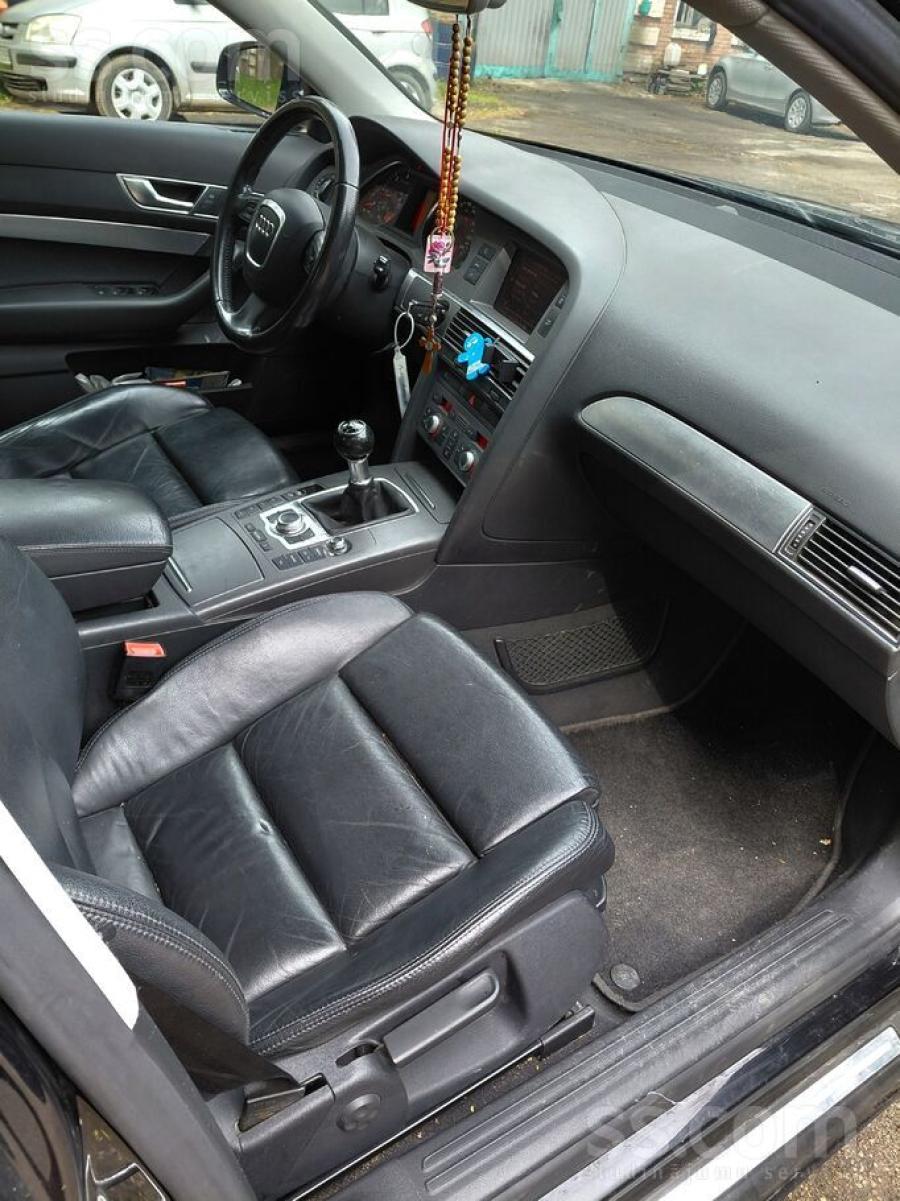 Melns Audi A6 2005 Rīga, ar dzinēja tilpumu 2.70 L un nobraukumu 248 tūkst. km par 3390 €, foto 14 vietnē AUTOMOTO.COM.LV