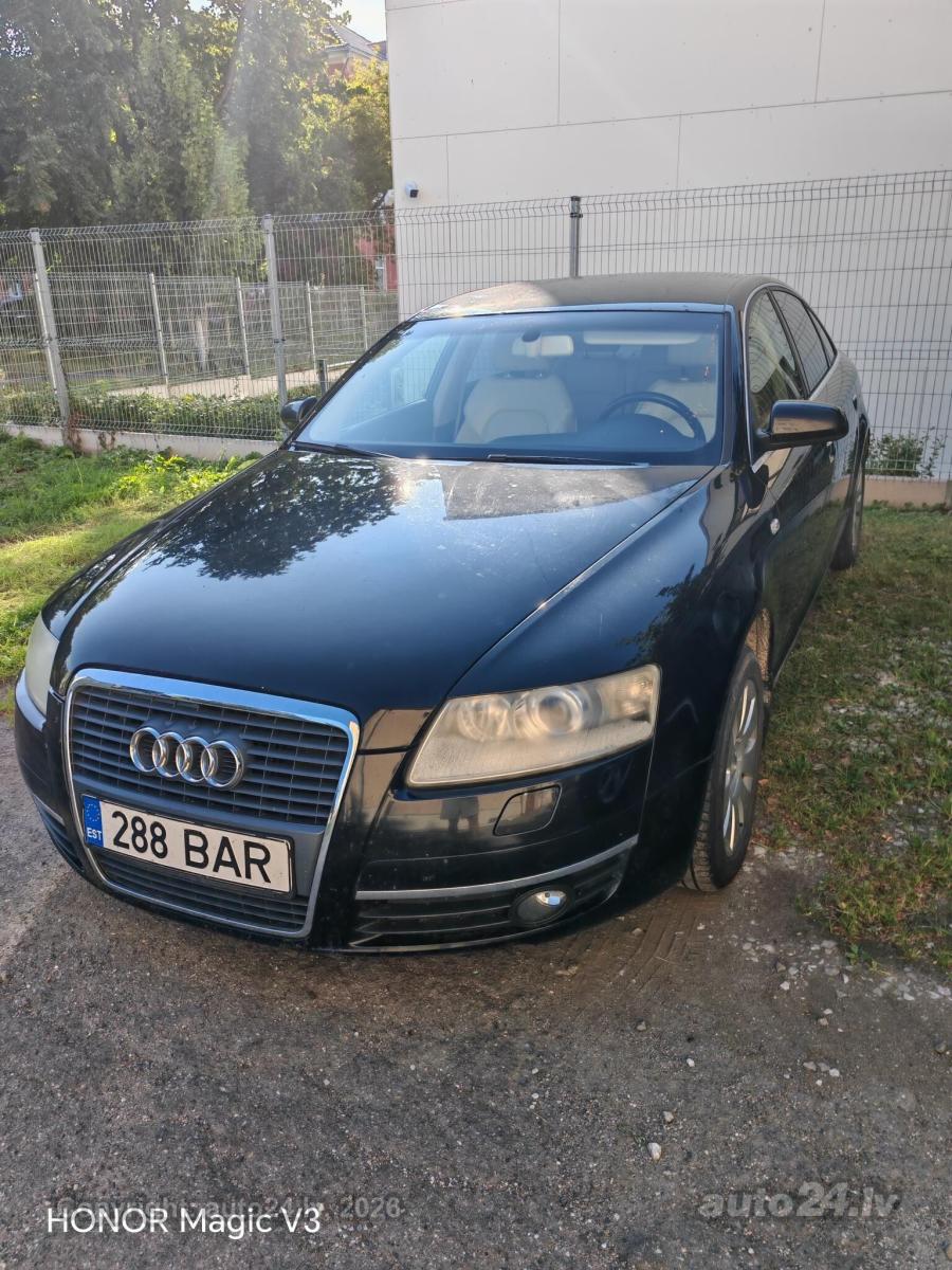 Black Audi A6 2005 in Tallinn, with an engine capacity of 2.40 L and mileage of 2 thousand km for 3150 €, photo 3 on AUTOMOTO.COM.LV