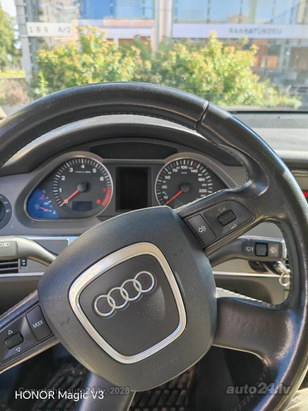 Black Audi A6 2005 in Tallinn, with an engine capacity of 2.40 L and mileage of 2 thousand km for 3150 €, photo 5 on AUTOMOTO.COM.LV