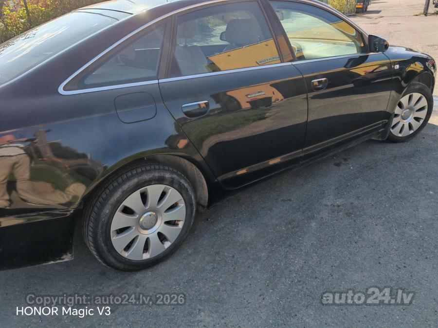 Black Audi A6 2005 in Tallinn, with an engine capacity of 2.40 L and mileage of 2 thousand km for 3150 €, photo 10 on AUTOMOTO.COM.LV