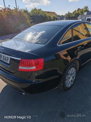 Black Audi A6 2005 in Tallinn, with an engine capacity of 2.40 L and mileage of 2 thousand km for 3150 €, photo 14 on AUTOMOTO.COM.LV