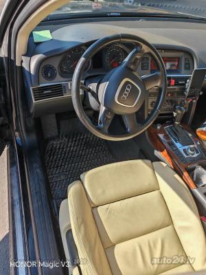 Black Audi A6 2005 in Tallinn, with an engine capacity of 2.40 L and mileage of 2 thousand km for 3150 €, photo 21 on AUTOMOTO.COM.LV