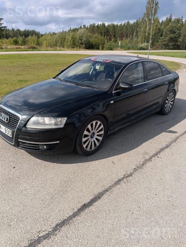 Black Audi A6 2005 in Rezekne, with an engine capacity of 2.00 L and mileage of 472 thousand km for 1850 €, photo 5 on AUTOMOTO.COM.LV
