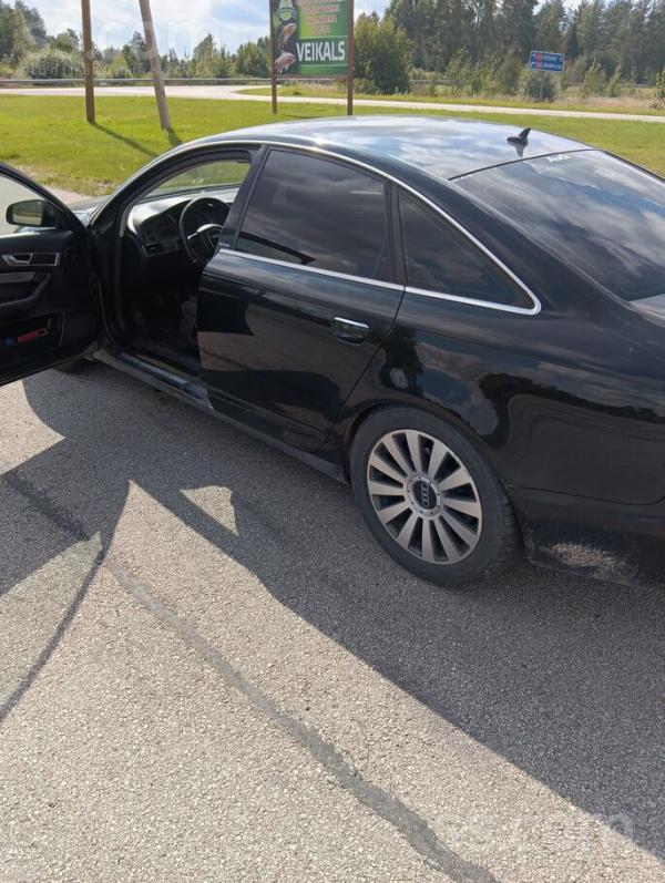 Black Audi A6 2005 in Rezekne, with an engine capacity of 2.00 L and mileage of 472 thousand km for 1850 €, photo 6 on AUTOMOTO.COM.LV