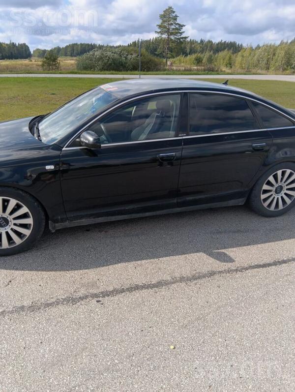 Black Audi A6 2005 in Rezekne, with an engine capacity of 2.00 L and mileage of 472 thousand km for 1850 €, photo 7 on AUTOMOTO.COM.LV