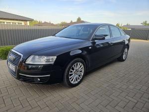Black Audi A6 2005 in Vilnius, with an engine capacity of 2.70 L and mileage of 265 thousand km for 1050 €, photo 1 on AUTOMOTO.COM.LV