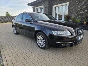 Black Audi A6 2005 in Vilnius, with an engine capacity of 2.70 L and mileage of 265 thousand km for 1050 €, photo 4 on AUTOMOTO.COM.LV