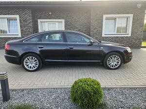 Black Audi A6 2005 in Vilnius, with an engine capacity of 2.70 L and mileage of 265 thousand km for 1050 €, photo 5 on AUTOMOTO.COM.LV
