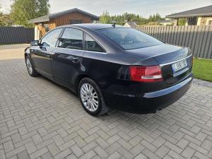 Black Audi A6 2005 in Vilnius, with an engine capacity of 2.70 L and mileage of 265 thousand km for 1050 €, photo 8 on AUTOMOTO.COM.LV