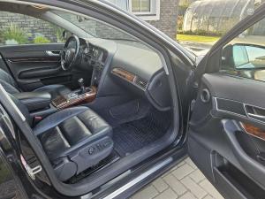 Black Audi A6 2005 in Vilnius, with an engine capacity of 2.70 L and mileage of 265 thousand km for 1050 €, photo 16 on AUTOMOTO.COM.LV