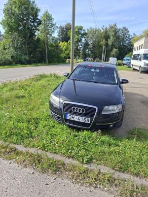 Melns Audi A6 2005 Rēzekne, ar dzinēja tilpumu 2.00 L un nobraukumu 472 tūkst. km par 1850 €, foto  vietnē AUTOMOTO.COM.LV