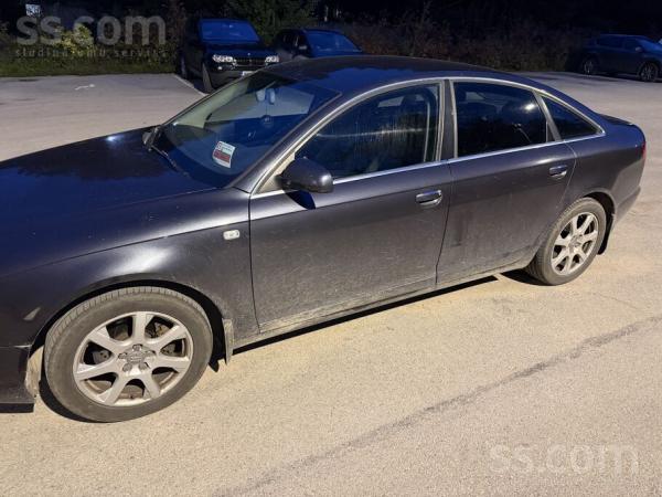 Melns Audi A6 2005 Rīga, ar dzinēja tilpumu 2.00 L un nobraukumu 310 tūkst. km par 2250 €, foto 1 vietnē AUTOMOTO.COM.LV