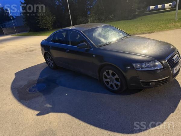 Melns Audi A6 2005 Rīga, ar dzinēja tilpumu 2.00 L un nobraukumu 310 tūkst. km par 2250 €, foto 3 vietnē AUTOMOTO.COM.LV