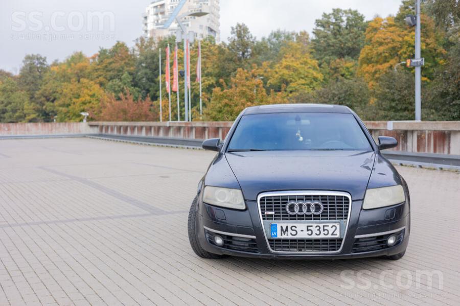 Melns Audi A6 2005 Rīga, ar dzinēja tilpumu 3.00 L un nobraukumu 475 tūkst. km par 3000 €, foto 3 vietnē AUTOMOTO.COM.LV
