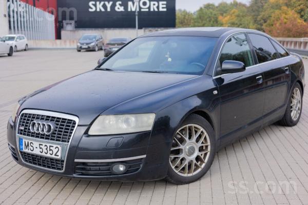 Черный Ауди А6 2005 в Рига, объемом двигателя 3.00 л и пробегом 475 тыс. км за 3000 €, фото 4 на AUTOMOTO.COM.LV