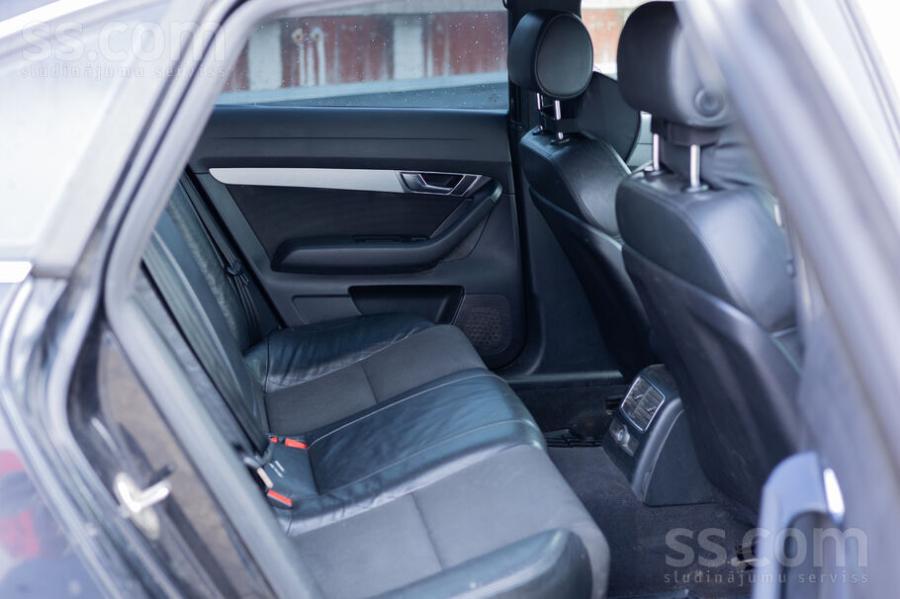 Melns Audi A6 2005 Rīga, ar dzinēja tilpumu 3.00 L un nobraukumu 475 tūkst. km par 3000 €, foto 8 vietnē AUTOMOTO.COM.LV