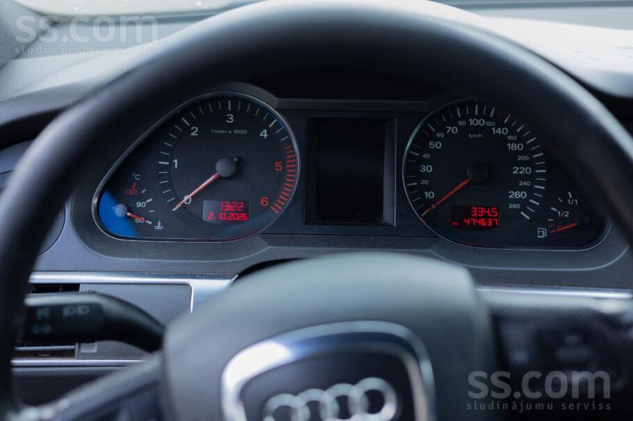 Melns Audi A6 2005 Rīga, ar dzinēja tilpumu 3.00 L un nobraukumu 475 tūkst. km par 3000 €, foto 13 vietnē AUTOMOTO.COM.LV