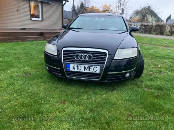 Black Audi A6 2006 in Tartu, with an engine capacity of 2.00 L and mileage of 0 thousand km for 2400 €, photo 11 on AUTOMOTO.COM.LV