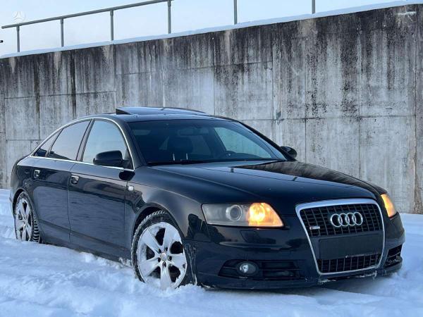 Melns Audi A6 2006 Viļņa, ar dzinēja tilpumu 2.70 L un nobraukumu 271 tūkst. km par 3100 €, foto 1 vietnē AUTOMOTO.COM.LV