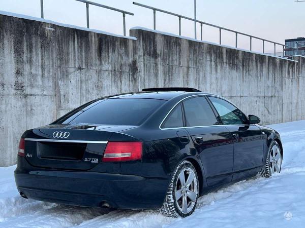 Melns Audi A6 2006 Viļņa, ar dzinēja tilpumu 2.70 L un nobraukumu 271 tūkst. km par 3100 €, foto 2 vietnē AUTOMOTO.COM.LV
