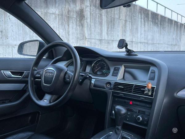 Melns Audi A6 2006 Viļņa, ar dzinēja tilpumu 2.70 L un nobraukumu 271 tūkst. km par 3100 €, foto 6 vietnē AUTOMOTO.COM.LV