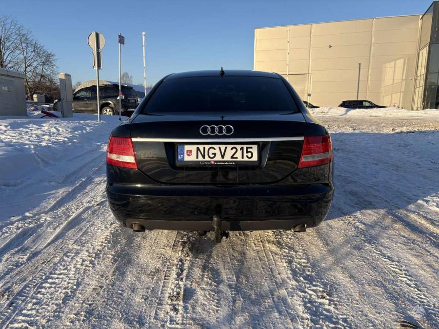 Black Audi A6 2006 in Kaunas, with an engine capacity of 2.97 L and mileage of 520 thousand km for 2450 €, photo 5 on AUTOMOTO.COM.LV