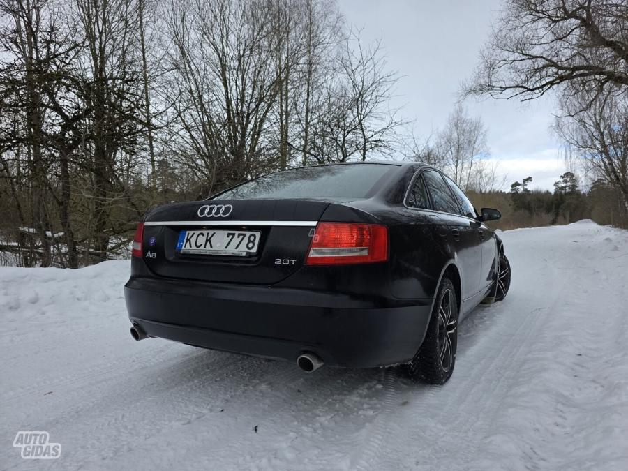 Black Audi A6 2006 in Ukmerge, with an engine capacity of 2.00 L and mileage of 310 thousand km for 3500 €, photo 3 on AUTOMOTO.COM.LV