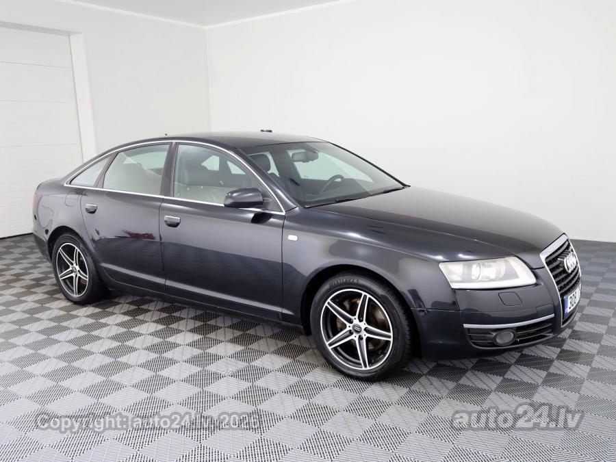 Black Audi A6 2006 in Tallinn, with an engine capacity of 3.00 L and mileage of 421 thousand km for 2199 €, photo 1 on AUTOMOTO.COM.LV