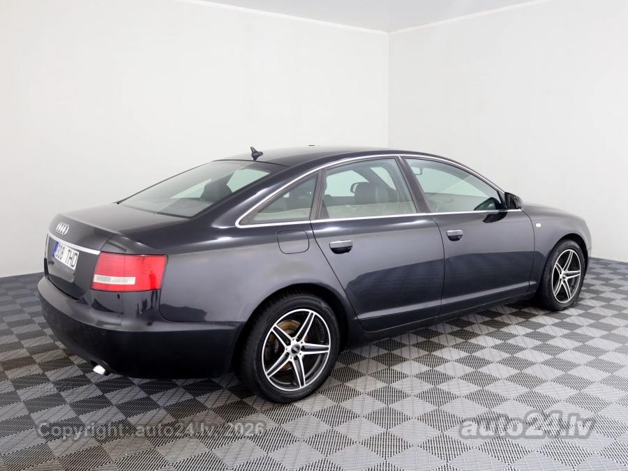 Black Audi A6 2006 in Tallinn, with an engine capacity of 3.00 L and mileage of 421 thousand km for 2199 €, photo 4 on AUTOMOTO.COM.LV