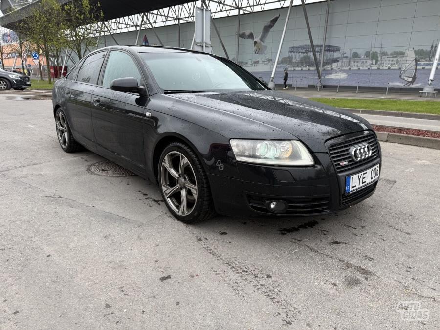Black Audi A6 2006 in Klaipeda, with an engine capacity of 3.00 L and mileage of 468 thousand km for 2550 €, photo 3 on AUTOMOTO.COM.LV
