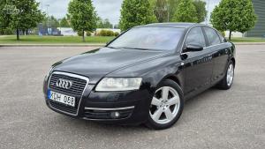 Black Audi A6 2006 in Utena, with an engine capacity of 3.00 L and mileage of 358 thousand km for 2690 €, photo  on AUTOMOTO.COM.LV