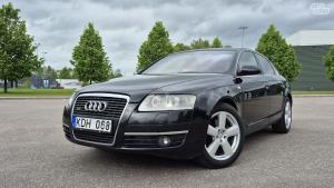 Black Audi A6 2006 in Utena, with an engine capacity of 3.00 L and mileage of 358 thousand km for 2690 €, photo 3 on AUTOMOTO.COM.LV