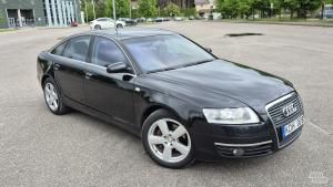 Black Audi A6 2006 in Utena, with an engine capacity of 3.00 L and mileage of 358 thousand km for 2690 €, photo 7 on AUTOMOTO.COM.LV