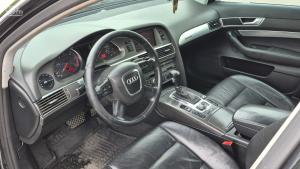 Black Audi A6 2006 in Utena, with an engine capacity of 3.00 L and mileage of 358 thousand km for 2690 €, photo 16 on AUTOMOTO.COM.LV