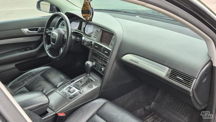 Black Audi A6 2006 in Utena, with an engine capacity of 3.00 L and mileage of 358 thousand km for 2690 €, photo 19 on AUTOMOTO.COM.LV