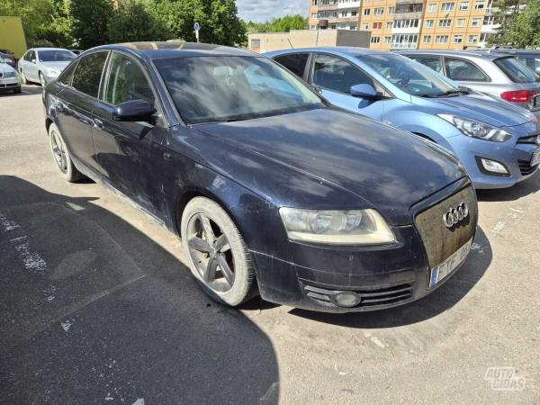 Черный Ауди А6 2006 в Шяуляй, объемом двигателя 2.70 л и пробегом 430 тыс. км за 800 €, фото 1 на AUTOMOTO.COM.LV