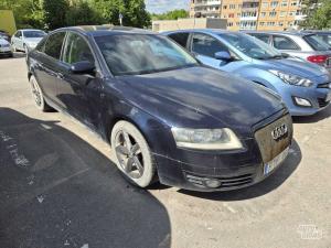 Черный Ауди А6 2006 в Шяуляй, объемом двигателя 2.70 л и пробегом 430 тыс. км за 800 €, фото  на AUTOMOTO.COM.LV