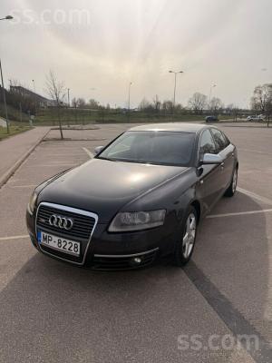 Melns Audi A6 2006 Daugavpils, ar dzinēja tilpumu 2.00 L un nobraukumu 380 tūkst. km par 3500 €, foto  vietnē AUTOMOTO.COM.LV