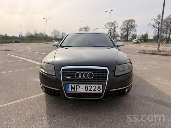 Melns Audi A6 2006 Daugavpils, ar dzinēja tilpumu 2.00 L un nobraukumu 380 tūkst. km par 3500 €, foto 2 vietnē AUTOMOTO.COM.LV