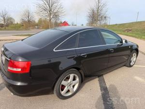 Black Audi A6 2006 in Daugavpils, with an engine capacity of 2.00 L and mileage of 380 thousand km for 3500 €, photo 4 on AUTOMOTO.COM.LV