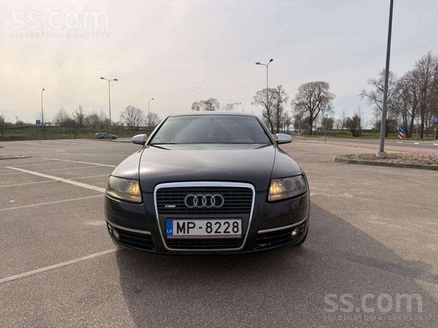 Black Audi A6 2006 in Daugavpils, with an engine capacity of 2.00 L and mileage of 380 thousand km for 3500 €, photo 6 on AUTOMOTO.COM.LV