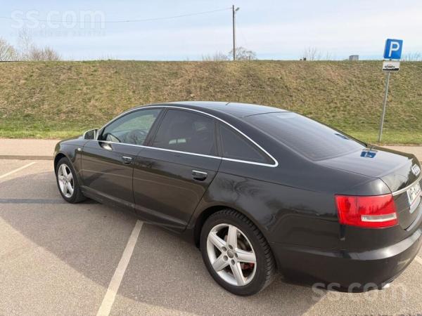 Melns Audi A6 2006 Daugavpils, ar dzinēja tilpumu 2.00 L un nobraukumu 380 tūkst. km par 3500 €, foto 6 vietnē AUTOMOTO.COM.LV