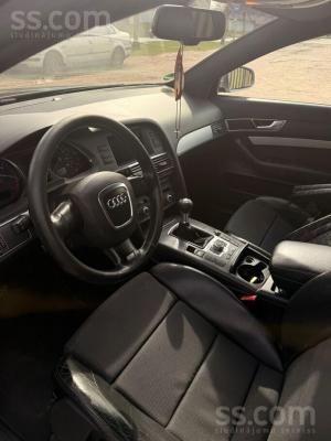 Black Audi A6 2006 in Daugavpils, with an engine capacity of 2.00 L and mileage of 380 thousand km for 3500 €, photo 8 on AUTOMOTO.COM.LV