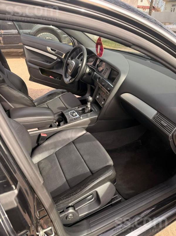 Melns Audi A6 2006 Daugavpils, ar dzinēja tilpumu 2.00 L un nobraukumu 380 tūkst. km par 3500 €, foto 8 vietnē AUTOMOTO.COM.LV