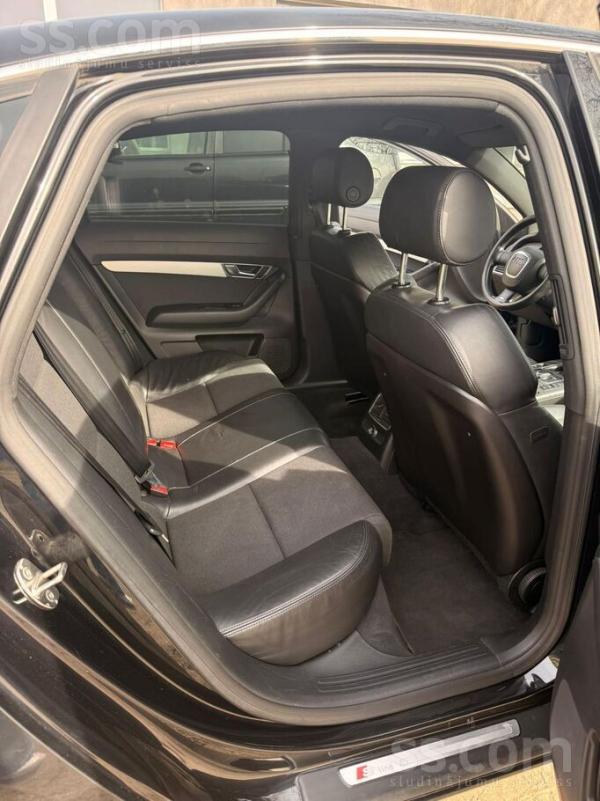 Melns Audi A6 2006 Daugavpils, ar dzinēja tilpumu 2.00 L un nobraukumu 380 tūkst. km par 3500 €, foto 10 vietnē AUTOMOTO.COM.LV