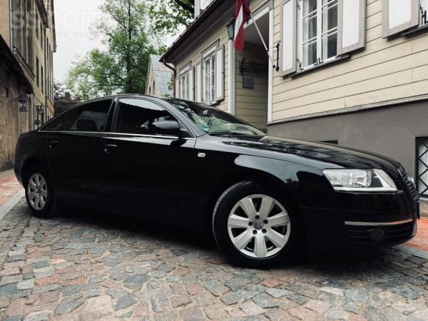 Black Audi A6 2006 in Cesis, with an engine capacity of 2.40 L and mileage of 0 thousand km for 3500 €, photo 2 on AUTOMOTO.COM.LV