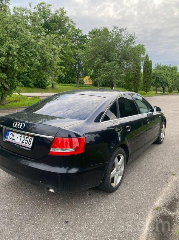 Melns Audi A6 2006 Daugavpils, ar dzinēja tilpumu 2.00 L un nobraukumu 380 tūkst. km par 3400 €, foto 4 vietnē AUTOMOTO.COM.LV